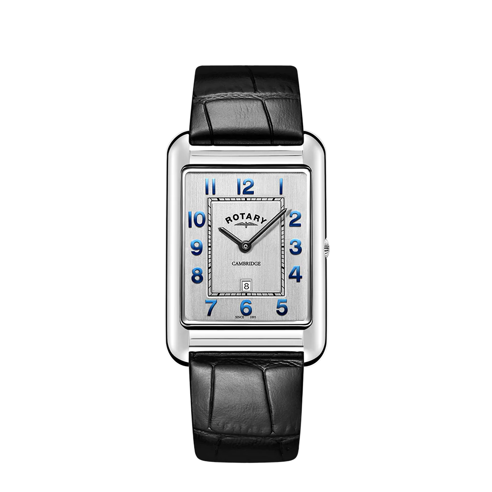 Rotary Gents Steel Rectangular Dress Watch – Bensons of Ludlow